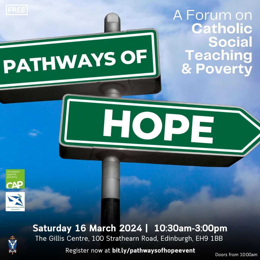 Pathways to Hope - Catholic Social Teaching on Poverty - 16th March ...
